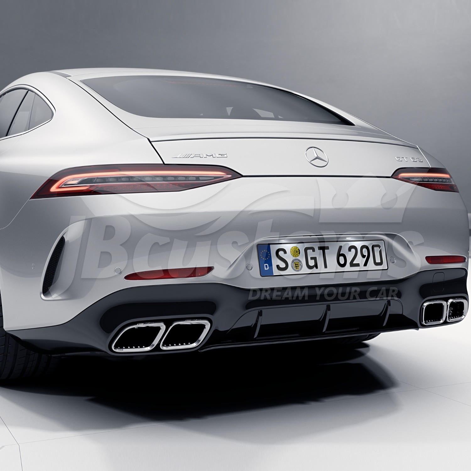 JBCustoms - AMG GT Rear Diffuser