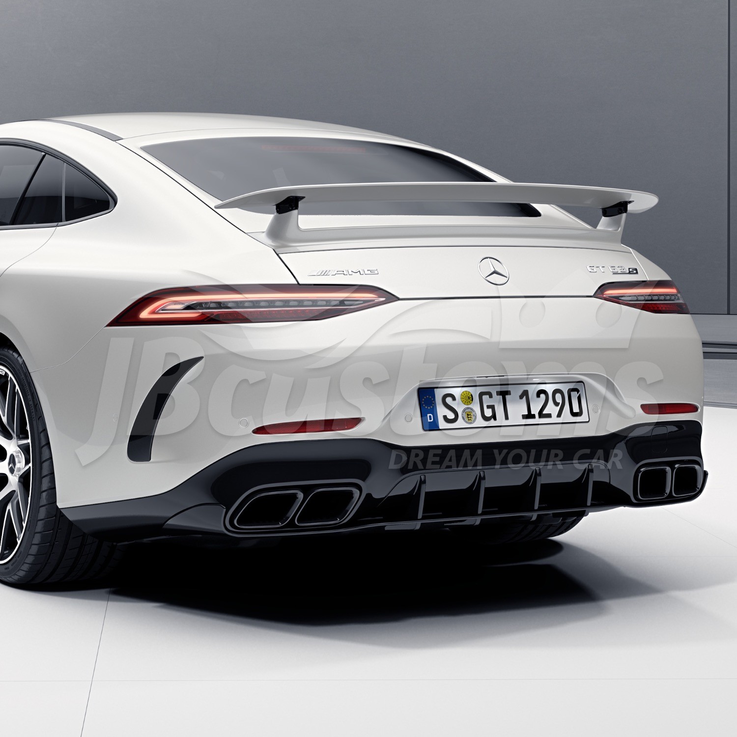 JBCustoms - AMG GT Rear Diffuser