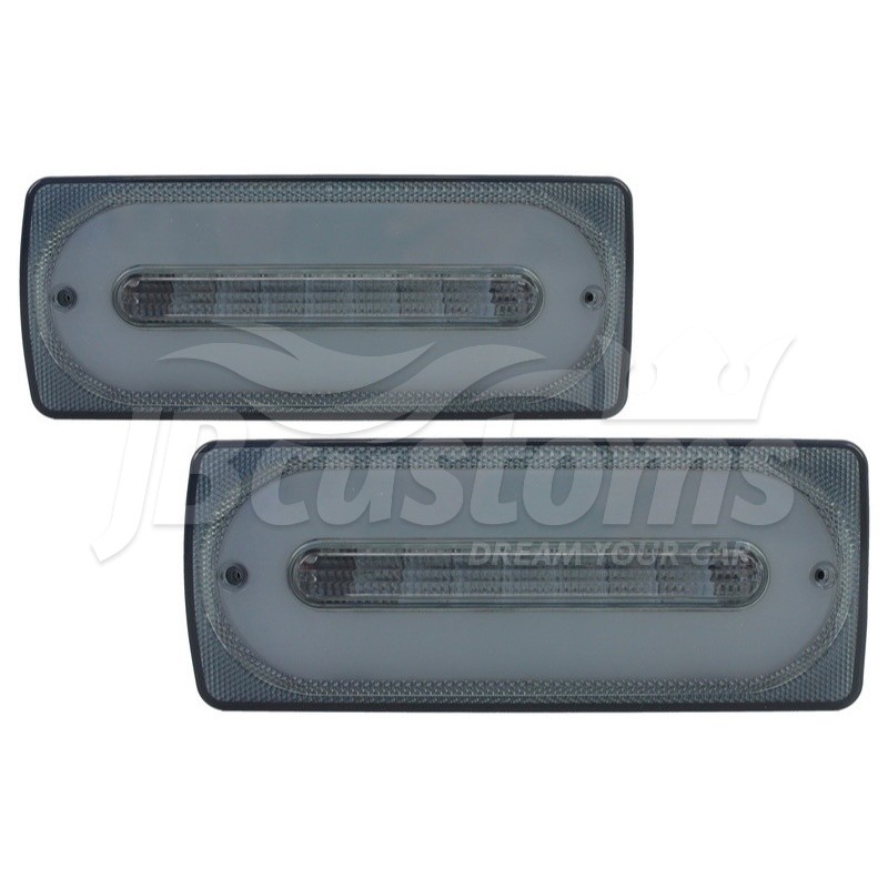 JBCustoms - Tail Lights Smoke Sequential Led Mercedes G-Class W463 ...