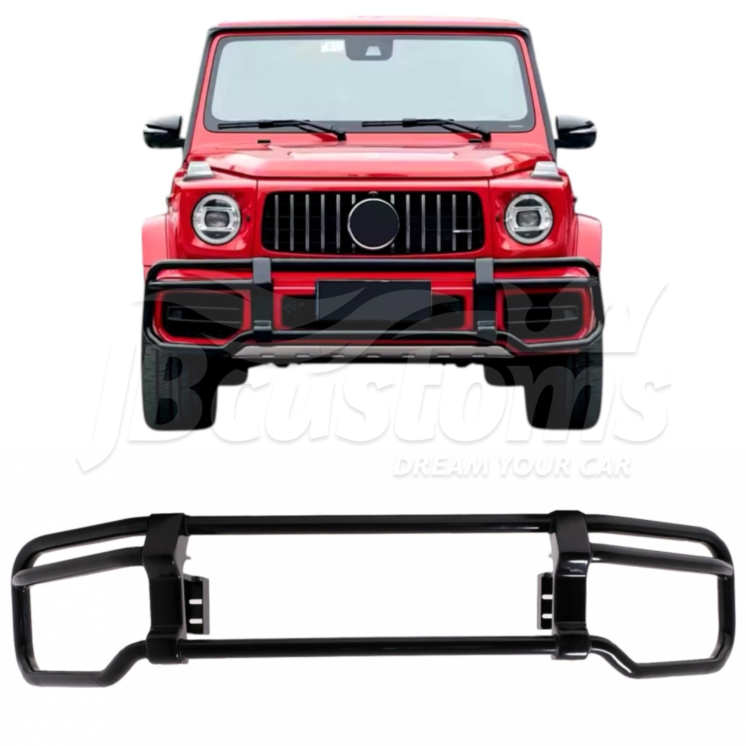 JBCustoms BullBar Mercedes Benz G63 AMG W464