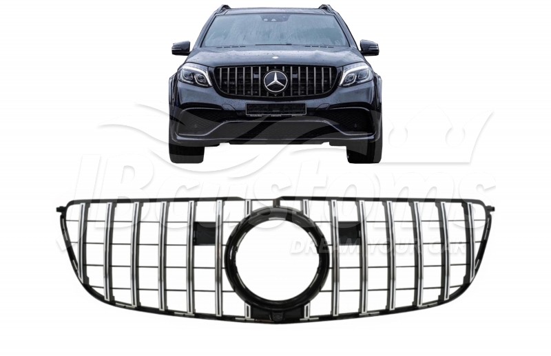 JBCustoms - Central Grille Suitable for MERCEDES GLS X166 Facelift ...