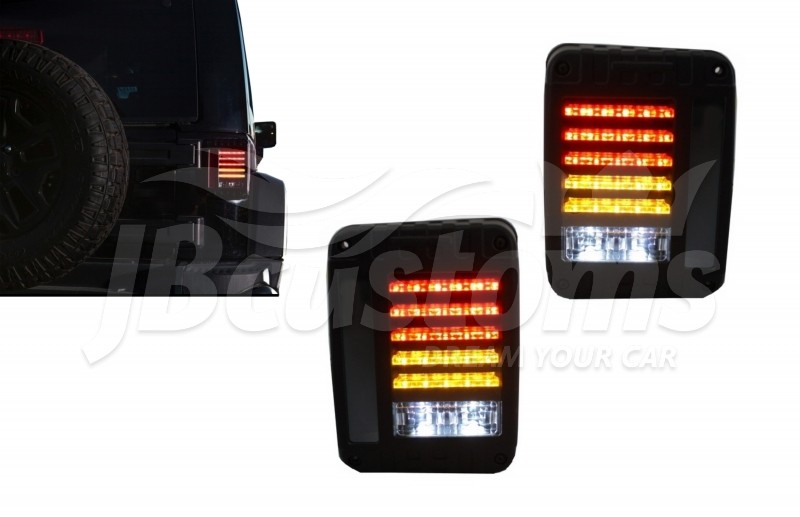 JBCustoms - Taillights Full LED Jeep Wrangler JK (2007-2017)