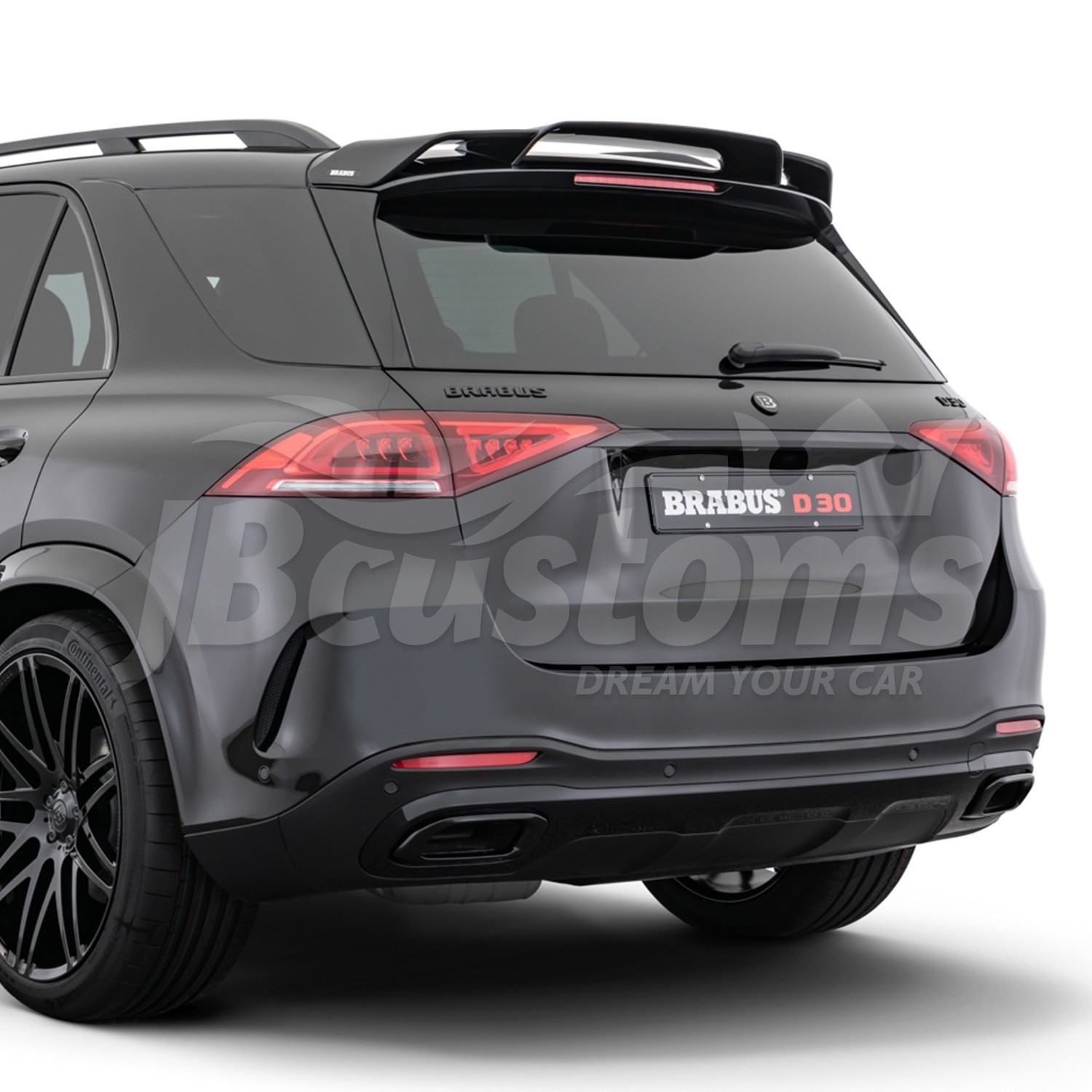 JBCustoms - Original Roof Spoiler BRABUS D30 GLE W167 (2019+)