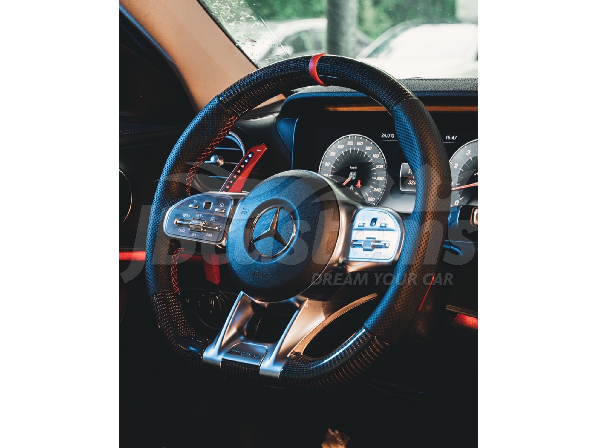 JBCustoms - LED Shift Paddles Mercedes-Benz Steering Wheel
