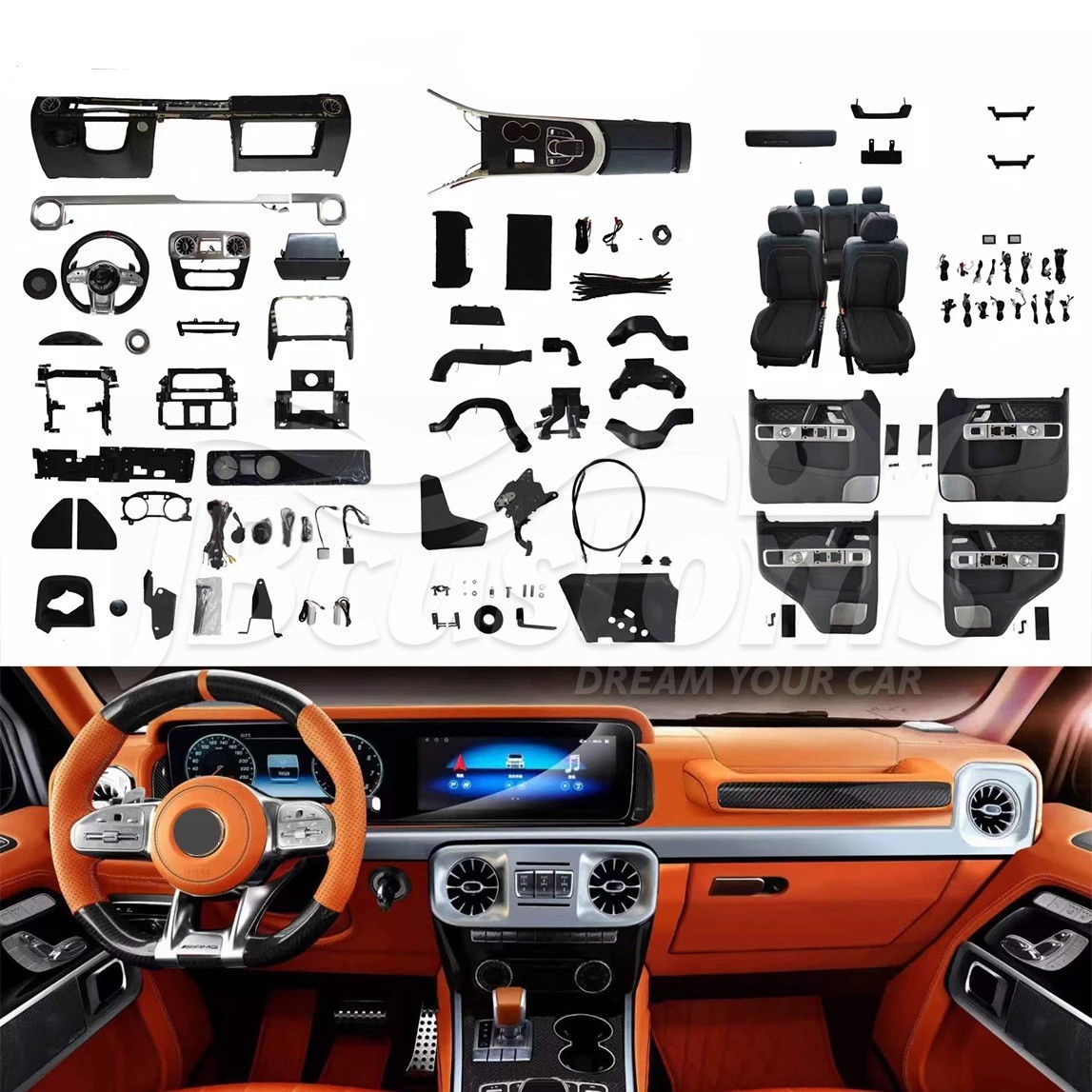 JBCustoms - Interior G-Class W464