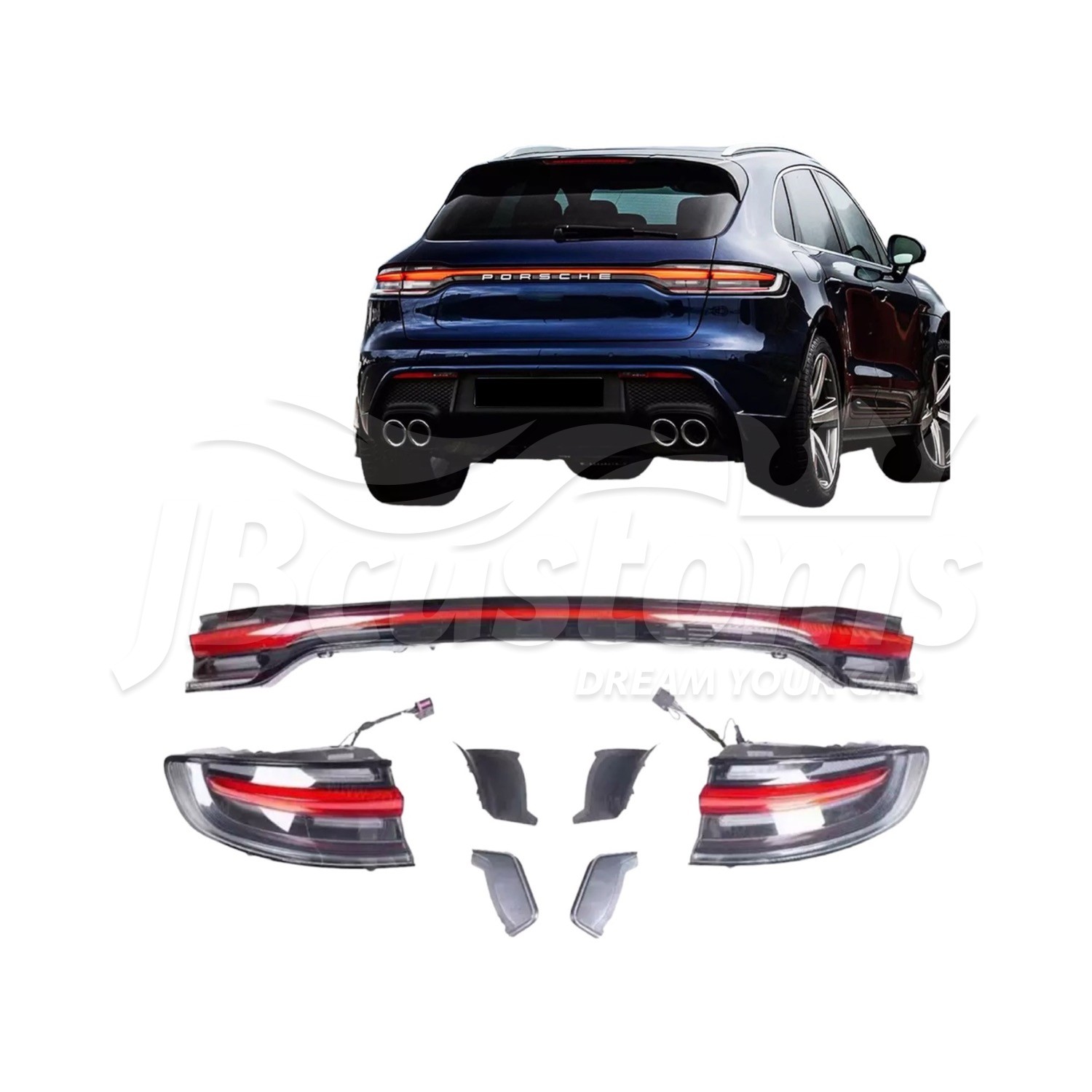 JBCustoms - Pilotos Traseros Porsche Macan