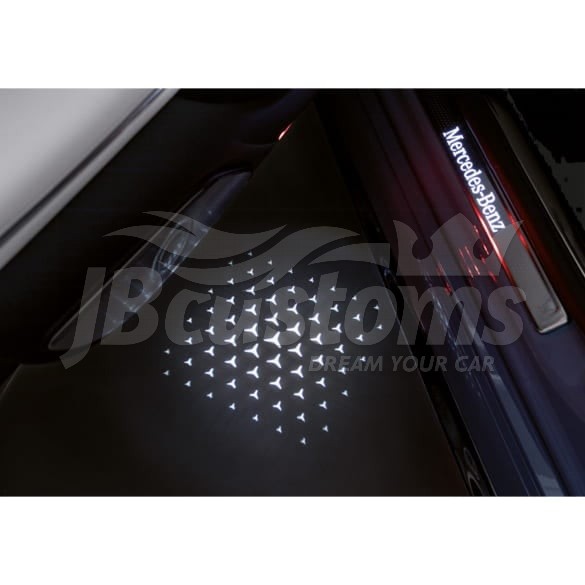JBCustoms - Mercedes-Benz Star Pattern Welcome Lights