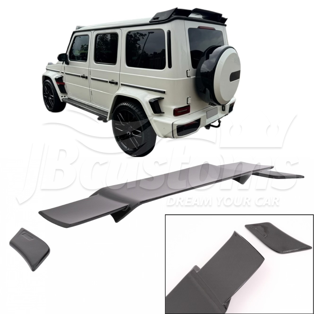 JBCustoms - BRABUS Roof Spoiler