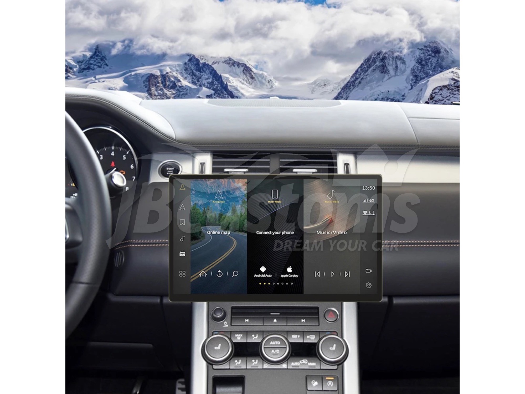 JBCustoms - Screen Range Rover Sport