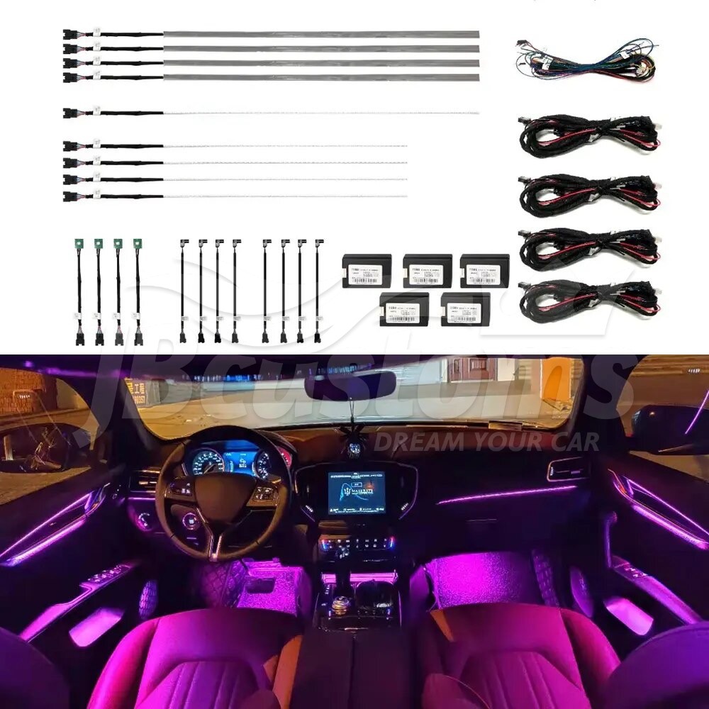 JBCustoms - Luz Ambiente Maserati Ghibli