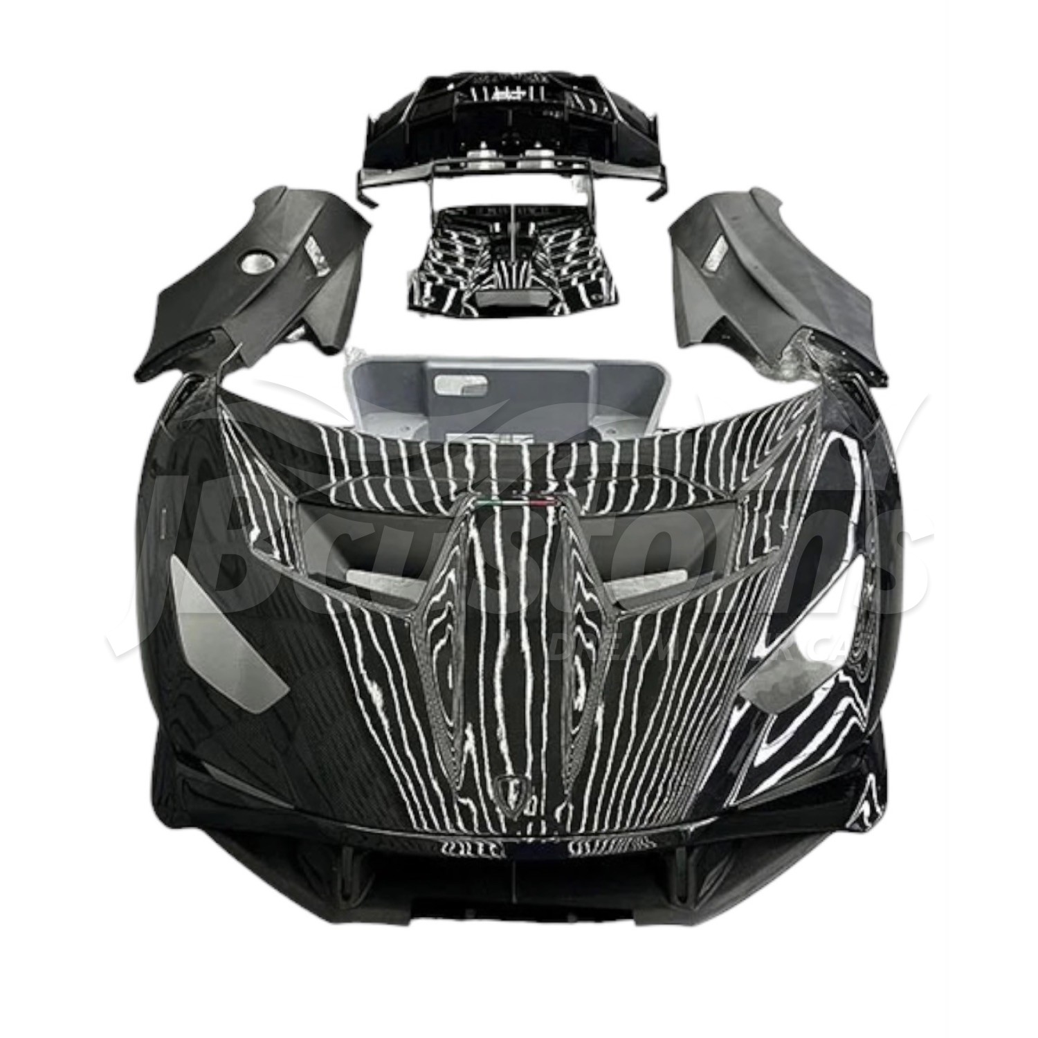 JBCustoms - Full Carbon Huracán STO Body Kit