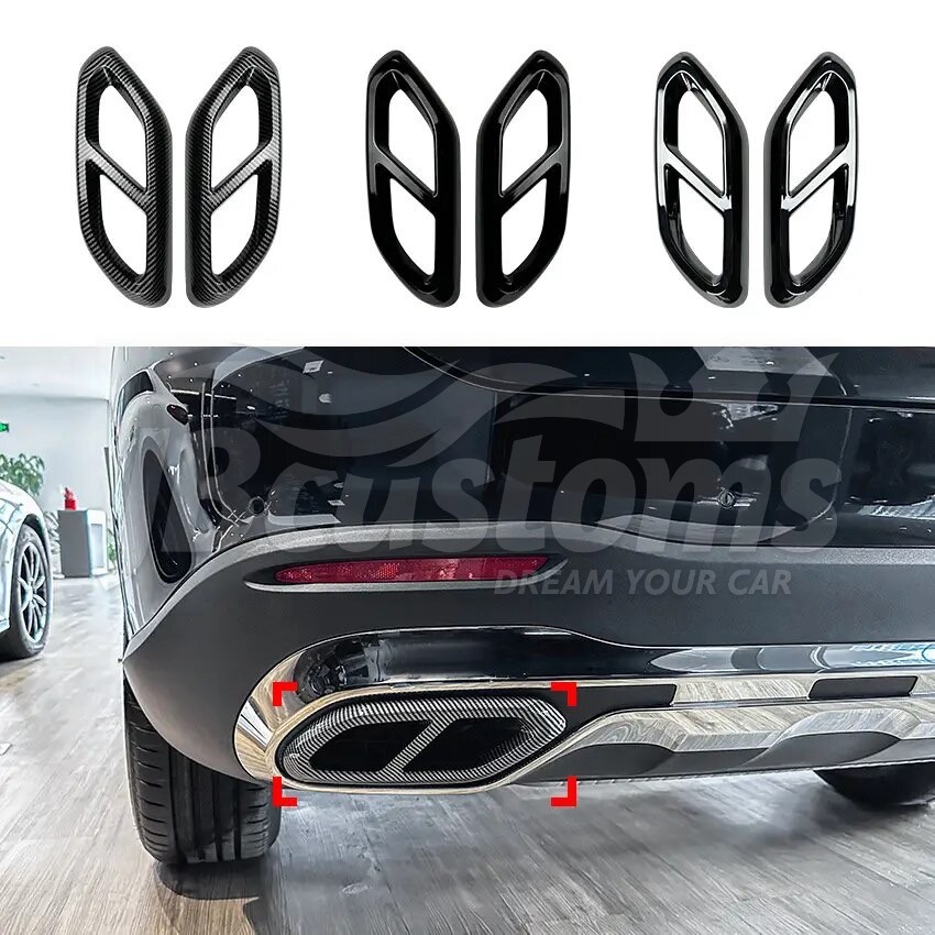 JBCustoms - Embellecedores de Escape GLC