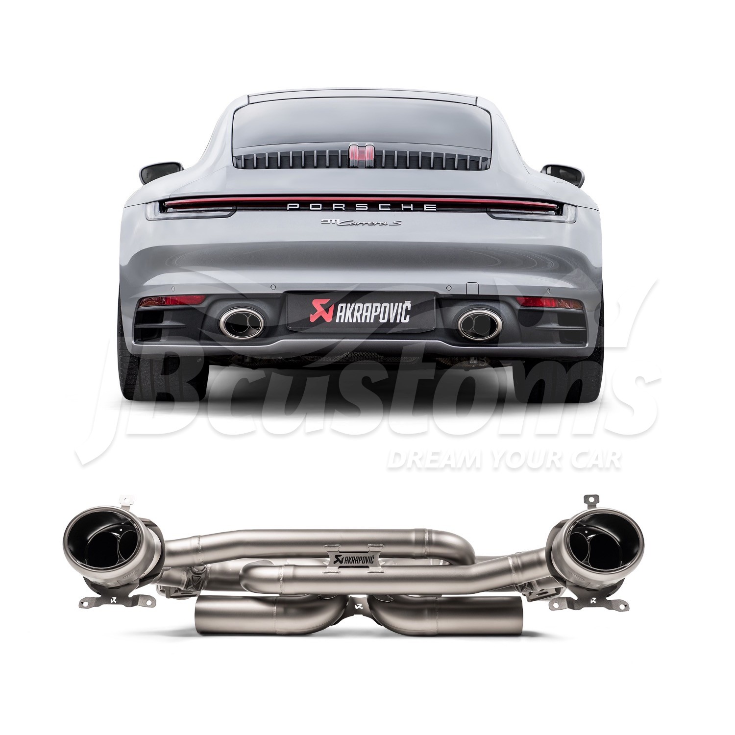 JBCustoms - Akrapovič 911 992