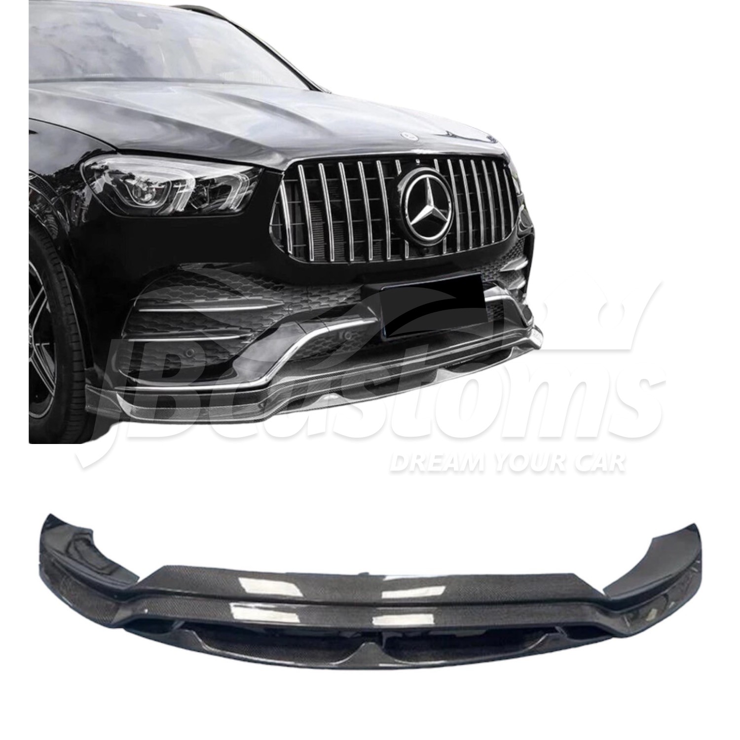 JBCustoms - Front Spoiler Mercedes GLE