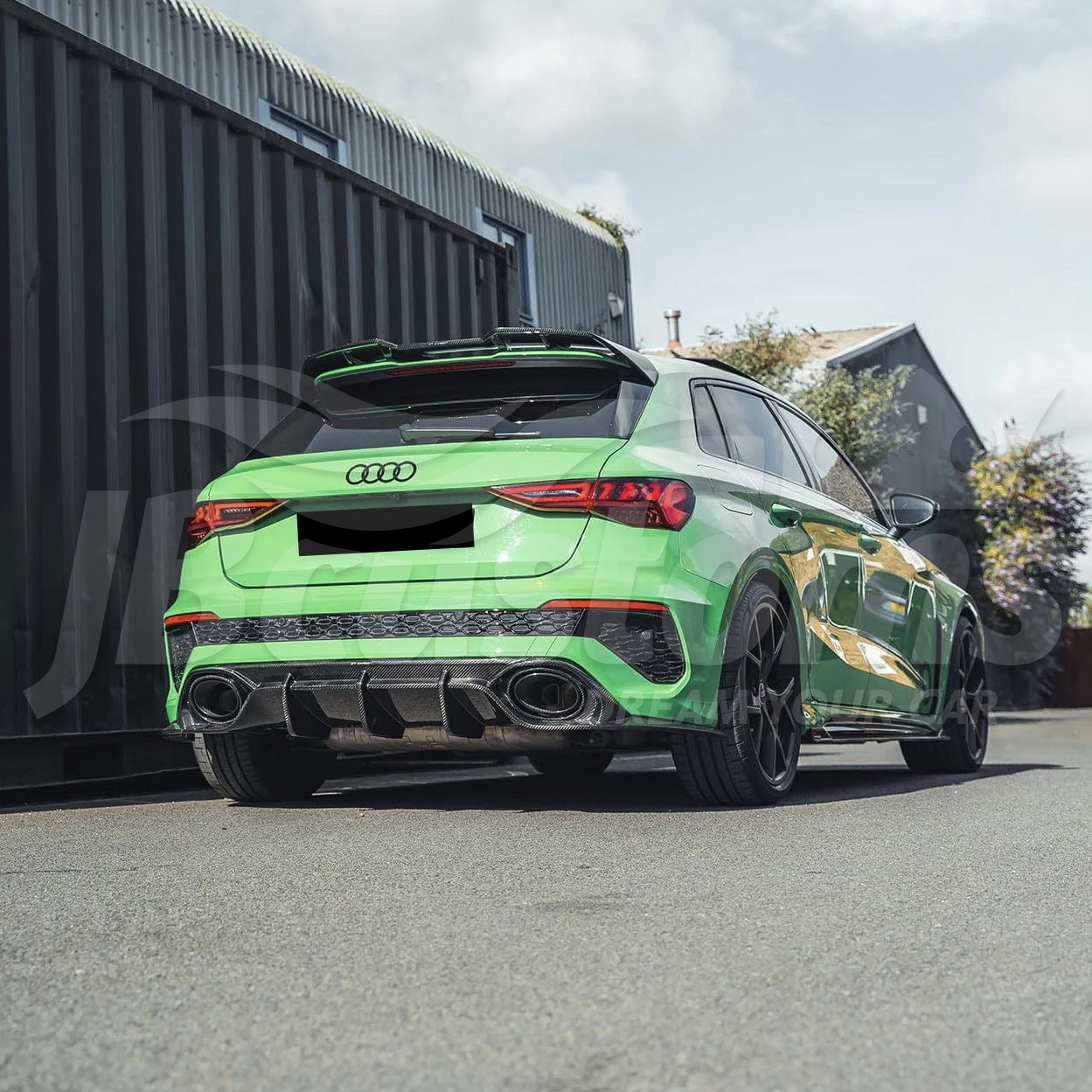 JBCustoms - Audi RS3 Rear Diffuser