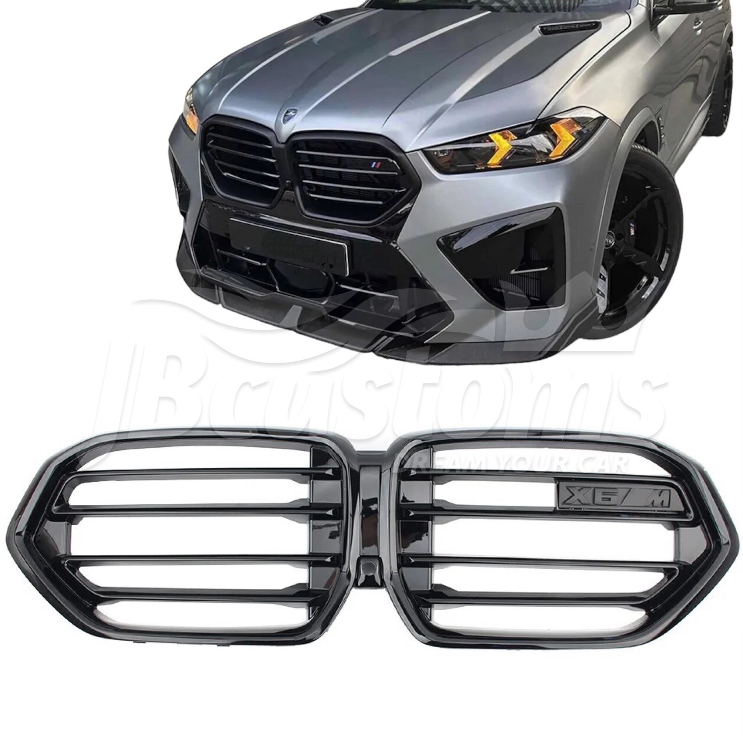 JBCustoms - X6M Front Grill