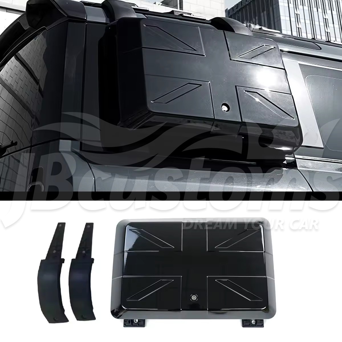 JBCustoms - Defender Side Storage Box