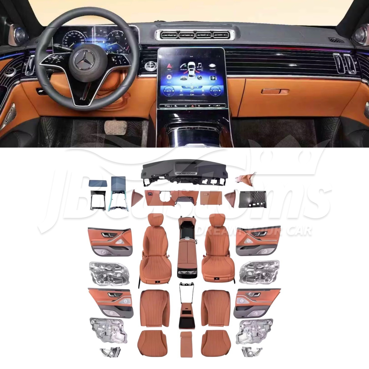 JBCustoms - W223 Interior